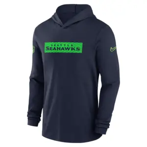 Nike Long-sleeve Hooded Top - Blue