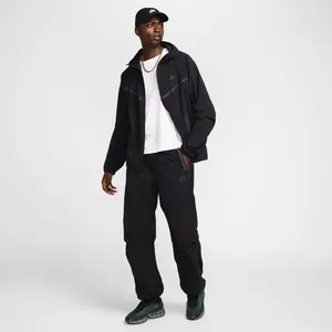 Nike Tech Woven Oversized Pants - Black