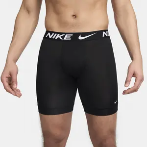 Nike Dri-fit Essential Micro Long Boxer Briefs - Black