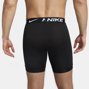 Nike Dri-fit Essential Micro Long Boxer Briefs - Black