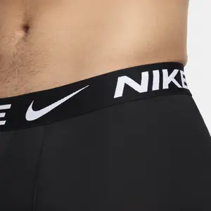 Nike Dri-fit Essential Micro Long Boxer Briefs - Black