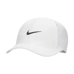 Nike Dri-fit Club Unstructured Featherlight Cap - White