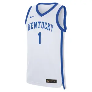 Nike Kentucky Wildcats Replica Basketball Jersey - White