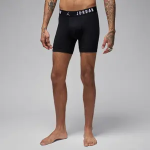 JORDAN Flight Cotton Core Boxer Briefs - Black