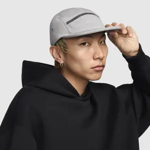 Nike Fly Cap Unstructured Flat Bill Tech Fleece Cap - Grey