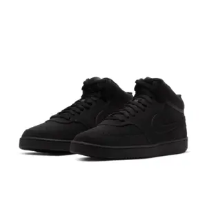 Nike Court Vision Mid Sneakers - Black