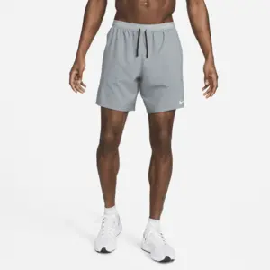 Nike Stride Dri-fit 7" 2-in-1 Running Shorts - Grey