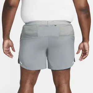 Nike Stride Dri-fit 7" 2-in-1 Running Shorts - Grey