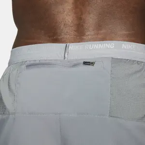 Nike Stride Dri-fit 7" 2-in-1 Running Shorts - Grey