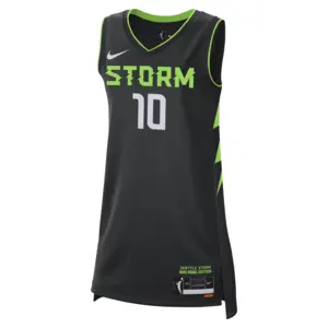 Nike Sue Bird Seattle Storm 2024 Rebel Edition Dri-fit Wnba Victory Jersey - Black