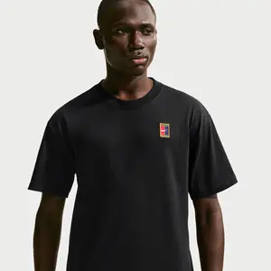 Nike Court Max90 Tennis T-shirt - Black