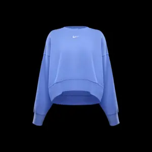 Nike Sportswear Phoenix Fleece Over-oversized Crew-neck Sweatshirt - Blue