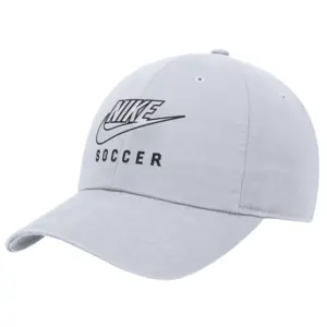 Nike Club Unstructured Soccer Cap - White