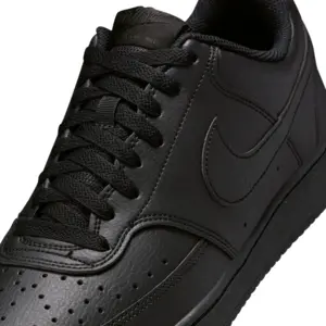 Nike Court Vision Low Next Nature Shoes - Black