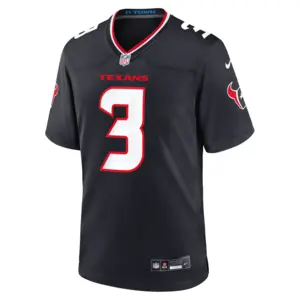 Nike Houston Texans Nfl Game Football Jersey - Blue