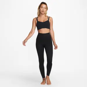 Nike Zenvy Strappy Light-support Padded Sports Bra - Black