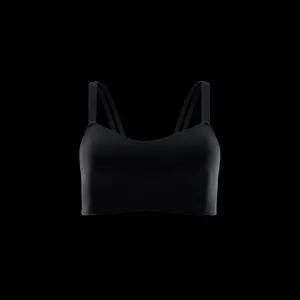 Nike Zenvy Strappy Light-support Padded Sports Bra - Black