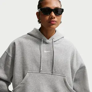 Nike Sportswear Phoenix Fleece Over-oversized Pullover Hoodie - Grey