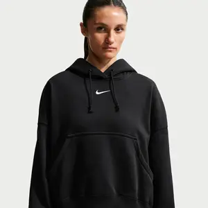 Nike Sportswear Phoenix Fleece Over-oversized Pullover Hoodie - Black