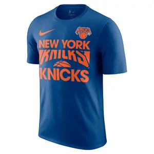 Nike New York Knicks Courtside Nba T-shirt - Blue