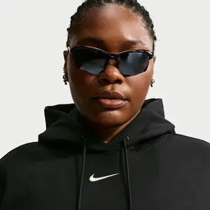 Nike Sportswear Phoenix Fleece Oversized Pullover Hoodie - Black