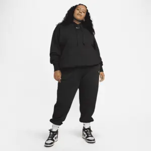 Nike Sportswear Phoenix Fleece Oversized Pullover Hoodie - Black