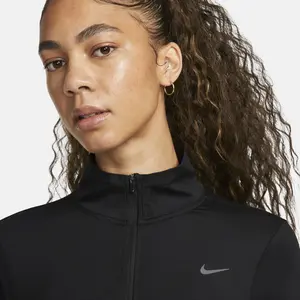 Nike Swift Element 1/4-zip Running Top - Black