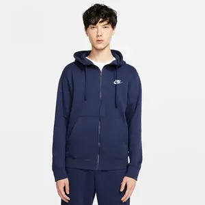 Nike Sportswear Club Fleece Full-zip Hoodie - Blue