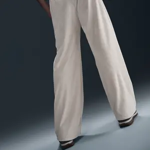 Nike Chill Knit Velour Mid-rise Pants - Brown