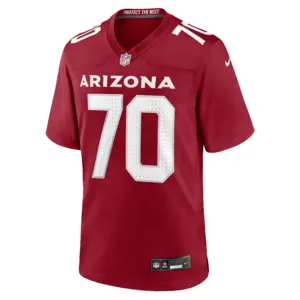 Nike Paris Johnson Jr. Arizona Cardinals Nfl Game Football Jersey - Red