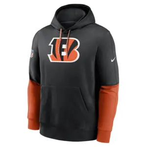 Nike Cincinnati Bengals Sideline Team Issue Club Nfl Pullover Hoodie