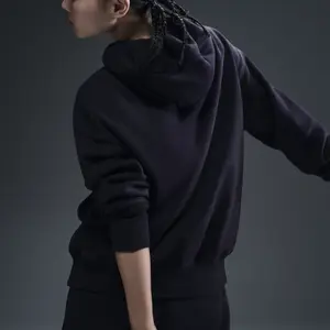 Nike Sportswear Phoenix Fleece Oversized Pullover Hoodie - Black