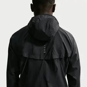 Nike Stride Repel Uv Running Jacket - Black