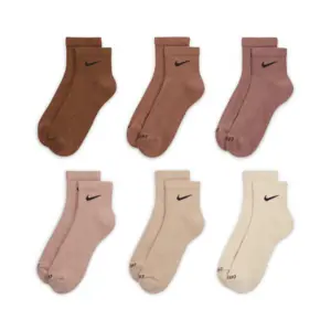 Nike Everyday Plus Cushioned Training Ankle Socks - Multicolor