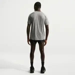 Nike Stride Dri-fit Adv Short-sleeve Running Top - Grey