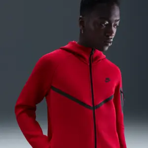 Nike Tech Fleece Windrunner Full-zip Jacket - Red