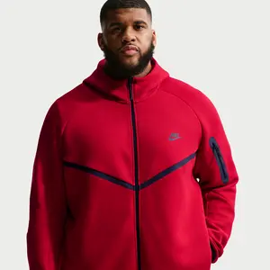Nike Tech Fleece Windrunner Full-zip Jacket - Red