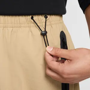 Nike Tech Woven Oversized Pants - Brown