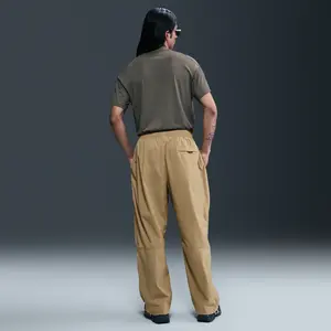 Nike Tech Woven Oversized Pants - Brown