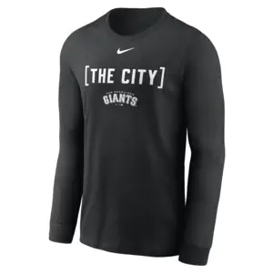 Nike San Francisco Giants Long-sleeve T-shirt - Black