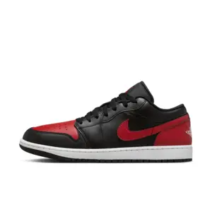 JORDAN 1 Low Shoes - Black