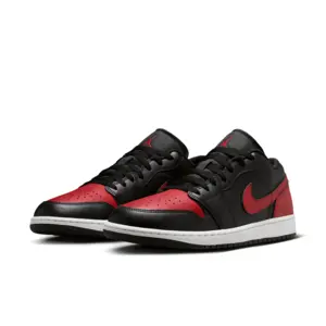 JORDAN 1 Low Shoes - Black