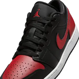 JORDAN 1 Low Shoes - Black