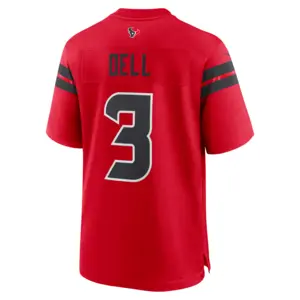 Nike Houston Texans Nfl Game Football Jersey - Red