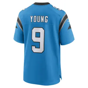 Nike Bryce Young Carolina Panthers Nfl Game Football Jersey - Blue