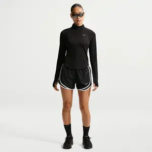 Nike Tempo Dri-fit Mid-rise Running Shorts - Black