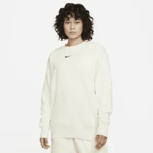 Nike Phoenix Fleece Oversized Crew-neck Sweatshirt - White