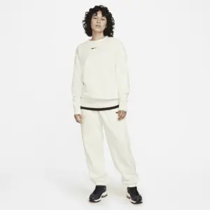 Nike Phoenix Fleece Oversized Crew-neck Sweatshirt - White