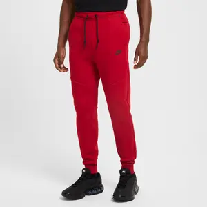 Nike Tech Fleece Jogger Pants - Red