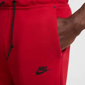 Nike Tech Fleece Jogger Pants - Red